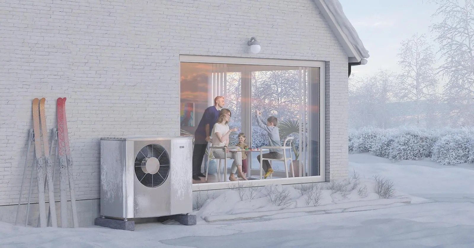 Oras-vanduo šilumos siurbliai | NIBE